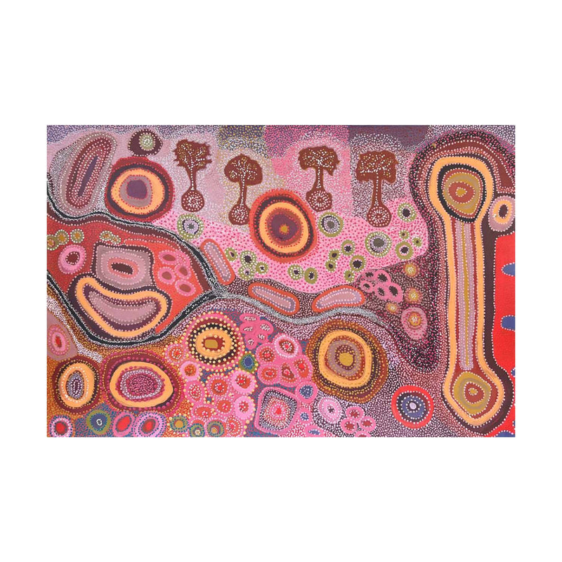 Exhibition by artists from Warlayirti Artists, Balgo